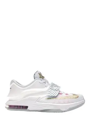 Nike Kd 7 Aunt Pearl Sneakers - White/metallic Gold/pink