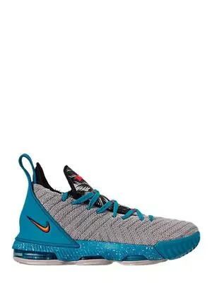 Nike Nike LeBron 16 Tropical Beach Sneakers Light Bone/tour Yellowone-colorbright Crimsonone-colorblue Lagoonone-coloratmosphere Greyone-colorblack