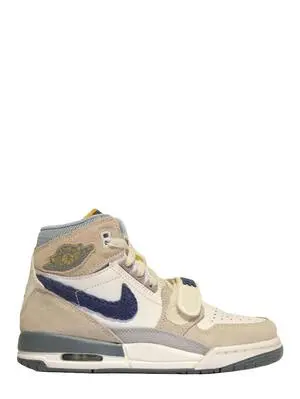 JORDAN Legacy 312 High-top Sneakers - White/fossil Stone/blue
