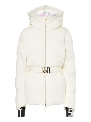 JETSET Chamonix Belted Ski Jacket - White