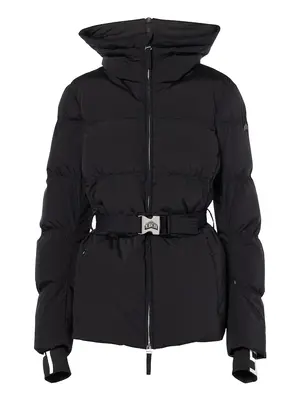 JETSET Chamonix Belted Ski Jacket - Black