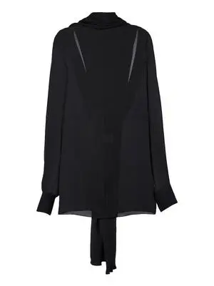 Khaite Bex Silk Blouse - Black