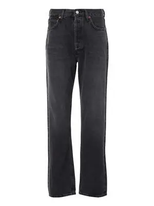 AGOLDE 90s Pinch Waist High-rise Straight Jeans - Black