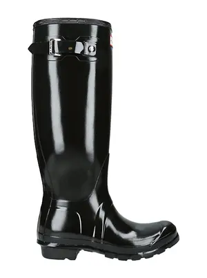Hunter Original Gloss Wellington Boots - Black