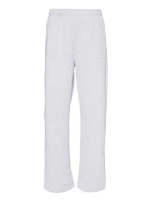 SISTERS & SEEKERS Relaxed-fit Straight-leg Jogging Bottoms - Grey Marl