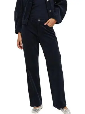 ALEX MILL Darci Corduroy Chinos - Dark Navy