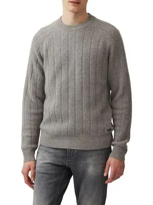 Rodd & Gunn Arrow River Wool Sweater - Grey Marle