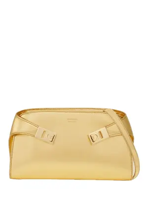 FERRAGAMO Hug Mini Crossbody Bag - Gold