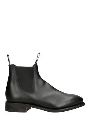 R.m. Williams Leather Ankle Boots - Black