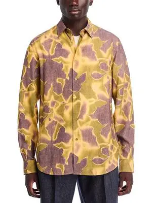 Paul Smith Long Sleeve Button Front Printed Shirt - Multi