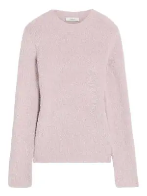 Vince Metallic Knitted Sweater - Lilac