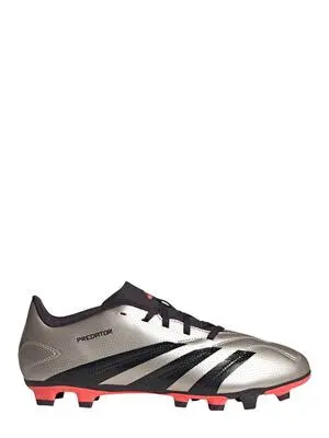 Adidas Predator Club Ground - Platinum Metallic/aurora Black/turbo