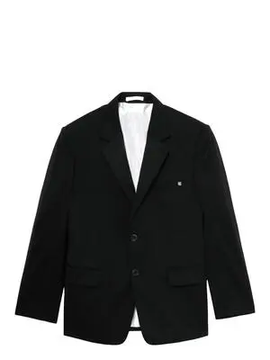 Helmut Lang Virgin Wool Blazer - Black