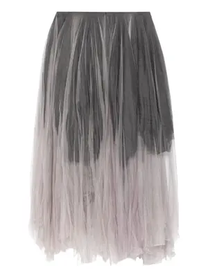 MARC LE BIHAN Tulle Maxi Skirt - Grey