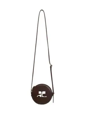COURREGES Courrèges Re-edition Small Circle Bag Brown