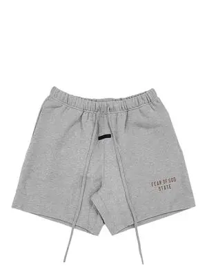 Fear Of God Logo-print Shorts - Grey