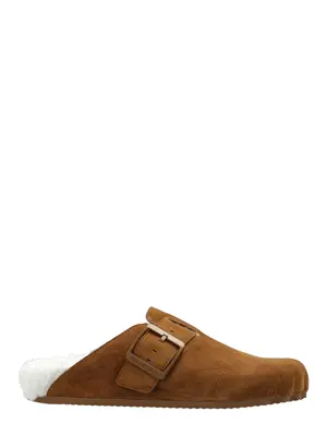 BALENCIAGA Balenciaga Logo-Engraved Slippers