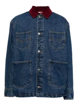 ICECREAM Denim Chore Jacket - Blue