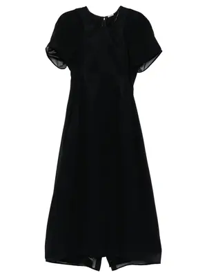 JIL SANDER Jil Sander Georgette Midi Dress