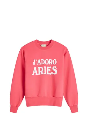 Aries Baby Fit J'adoro Sweatshirt - Magenta