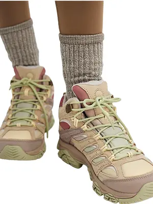 Merrell Moab 3 Mid Waterproof Boots Khaki