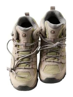 Merrell Moab 3 Mid Waterproof Hiking Boots - Meadow