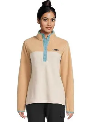 Columbia Columbia Benton Springs 1/2 Snap Pullover II Fleece Jacket Tan