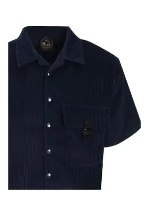 MAUNA KEA Velvet Shirt - Blue