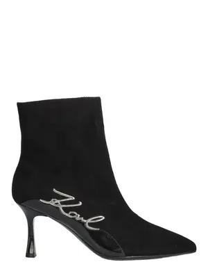 Karl Lagerfeld 80mm Sienna Boots - Black