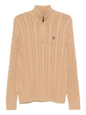 Polo Ralph Lauren Cable-knit Sweater - Brown