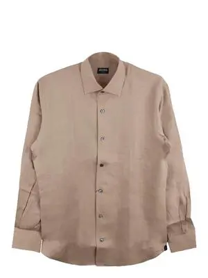 Zegna Oasi Lino Shirt - Pink