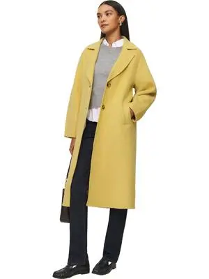 REFORMATION Reformation Wyatt Double-faced Coat