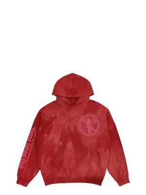 TRAVIS SCOTT X Sp5der Hoodie - Red