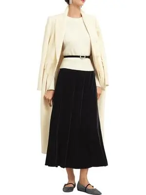 HOBBS LONDON Charteris Velvet Skirt