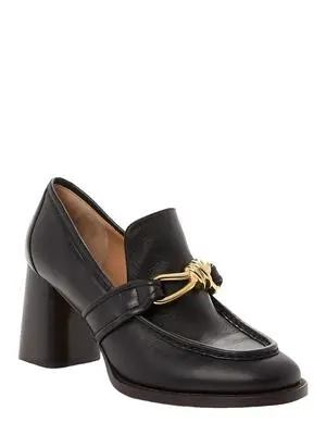 Bottega Veneta Astaire Leather Pumps - Nero