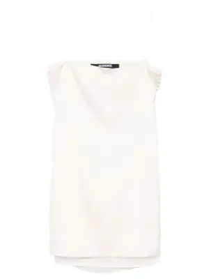 Jacquemus La Robe Elica Mini Dress - Neutrals