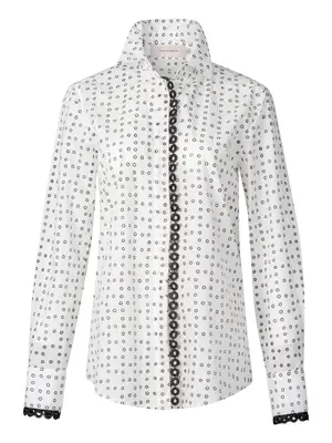Silvia Tcherassi Naroa Polka Dot Shirt - White