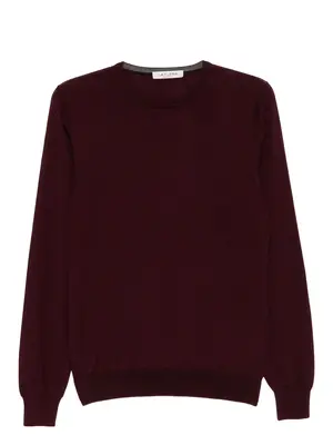 FILERIA Wool Sweater - Red