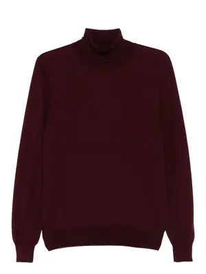 FILERIA Virgin Wool Roll Neck Sweater