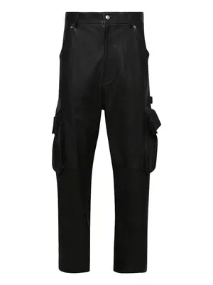 1989 STUDIO Intreccio Cargo Trousers - Black
