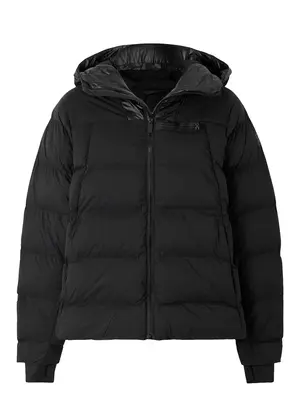 On Challenger Hooded Quilted Jacket - Black
