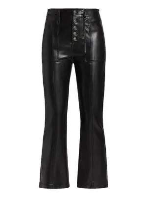 Cinq À Sept Wallace Faux Leather Pants - Black