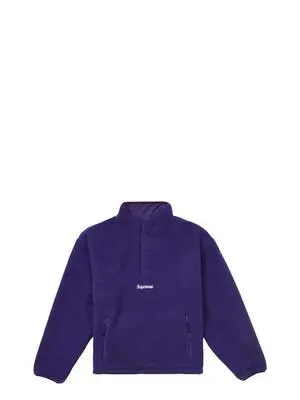 Supreme Polartec Shearling Reversible Pullover - Purple