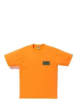 A BATHING APE Hunting Tee Shirt - Orange