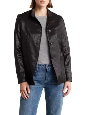 Rag & Bone Sid Metallic Wool-blend Jacket - Black