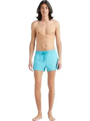 Vilebrequin Jacquard Turtle Stretch Swim Shorts Bora Bora