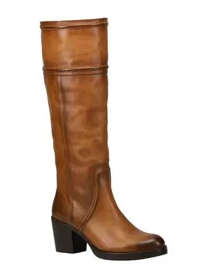 Frye Frye Jean Knee High Boots Caramel Brown