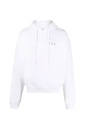 Off-White Caravaggio Paint Over Hoodie - White