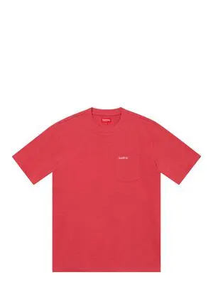 Supreme Short-sleeve Pocket Tee - Red