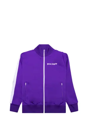 Palm Angels Classic Track Jacket /white - Purple